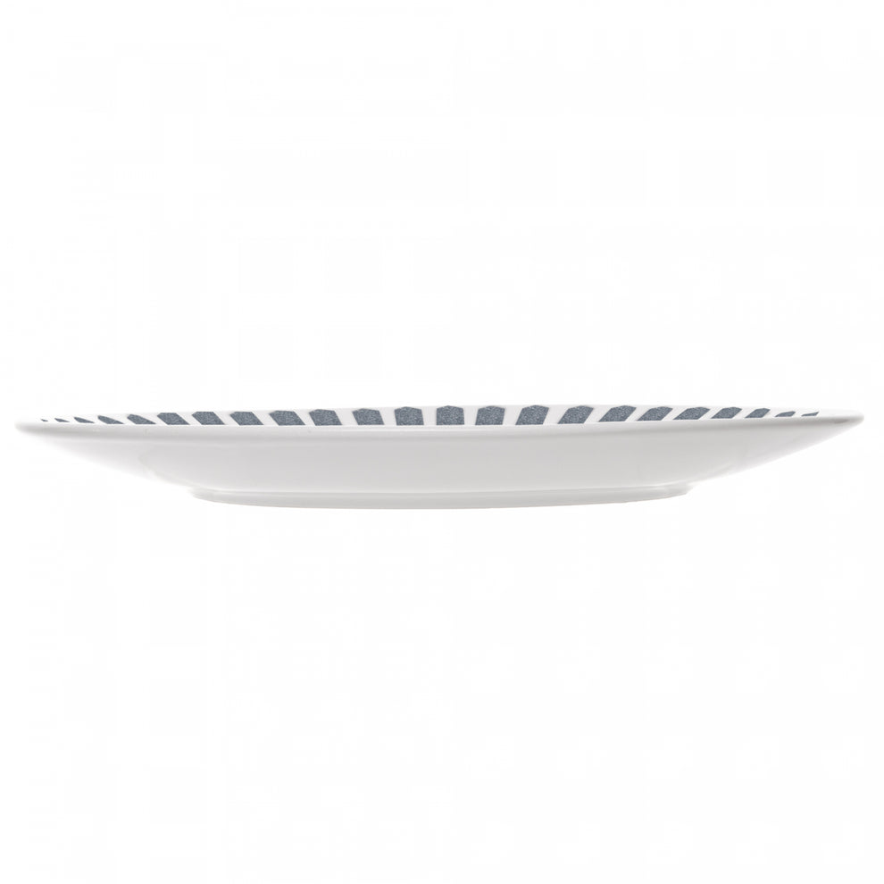 Prato Raso Mediterrâneo 25cm Azul Cerâmica - Wolff – Grupo Rojemac